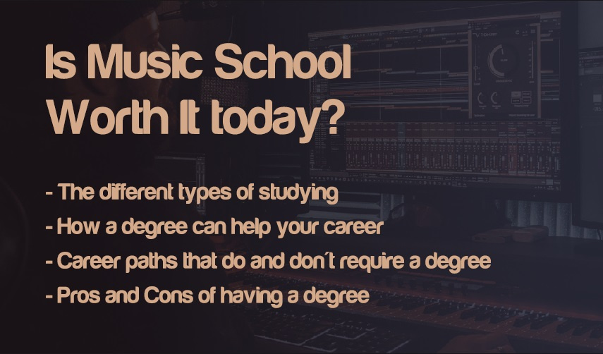 Pros and Cons of Getting a Music Production Degree - Making Music 101