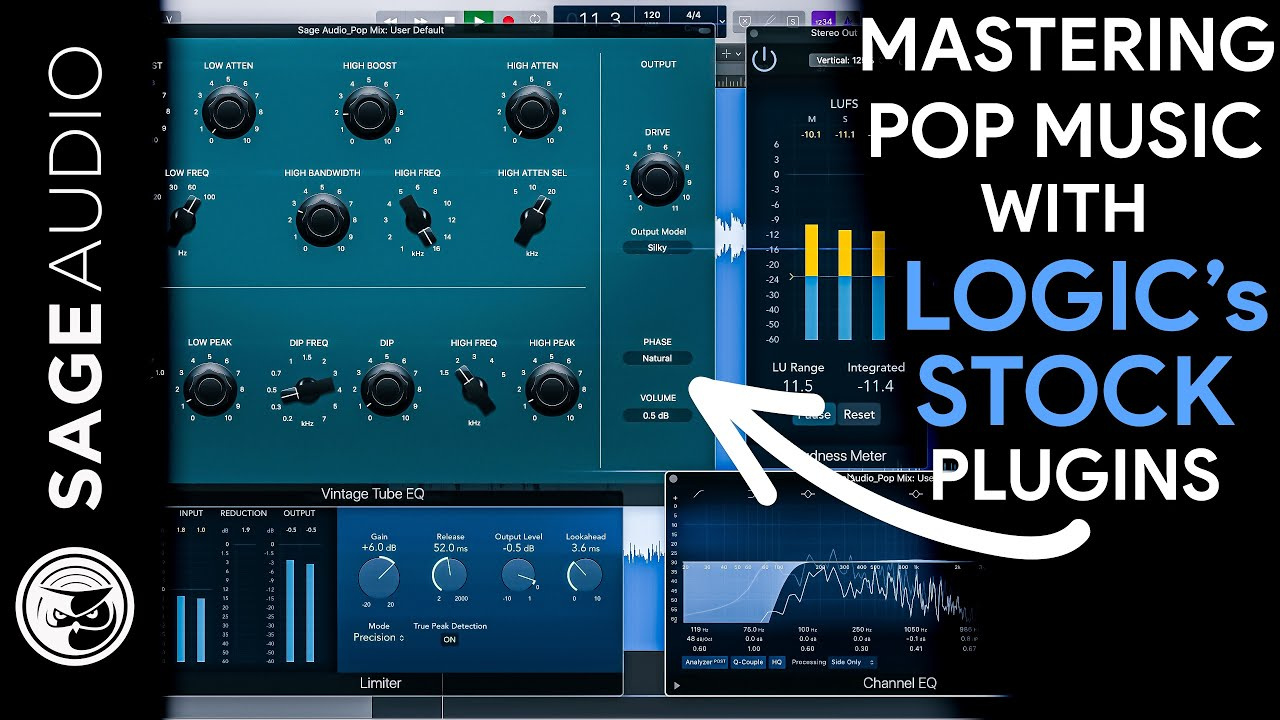 Master Pop Music with Logic's Stock Mastering Plugins - Making Music 101